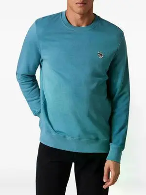 Paul Smith Logo-patch Crew-neck Sweatshirt