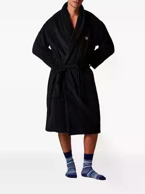 Paul Smith Zebra-embroidered Robe