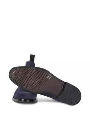 Paul Smith Elastic-panels Suede Chelsea Boots - Blue