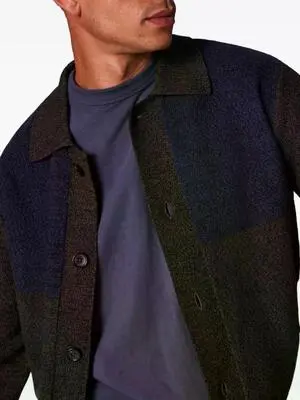 Paul Smith Button-up Color-block Cardigan