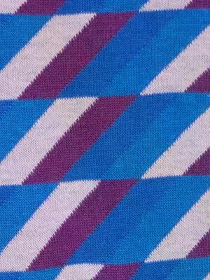 Paul Smith Diagonal-striped Cotton Socks