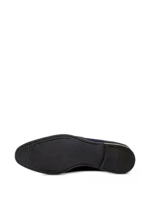 POCHE PARIS Decorative Buckle-strap Loafers