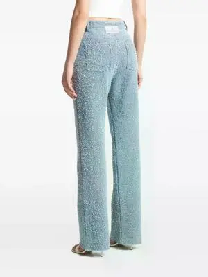 Manière De Voir Sara Bouclé Straight-leg Jeans