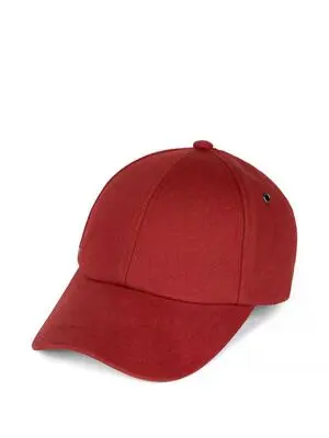 Paul Smith Striped Detail Baseball Cap - Red