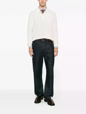 Canali Polo-collar Sweater
