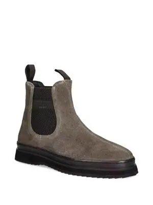 Gant Suede Pull-tab Boots - Grey