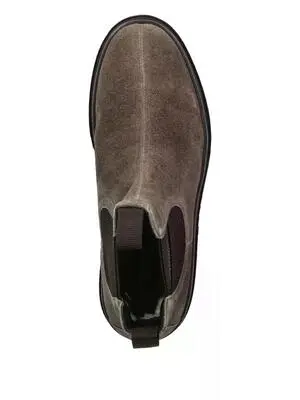 Gant Suede Pull-tab Boots - Grey