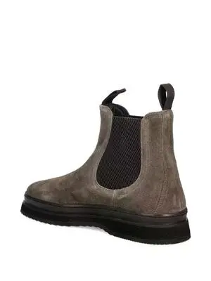 Gant Suede Pull-tab Boots - Grey