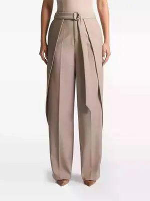 Manière De Voir Tailored Trousers With D-ring Belt