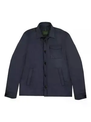 SLOWEAR Padded Overshirt - Blue