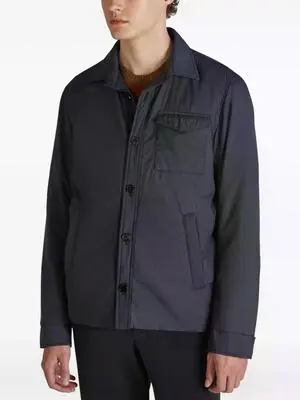 SLOWEAR Padded Overshirt - Blue
