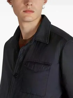 SLOWEAR Padded Overshirt - Blue