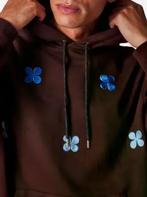 Paul Smith Flower-embroidered Hoodie