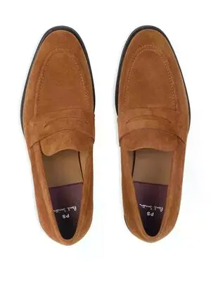 Paul Smith Suede Panelled Loafers