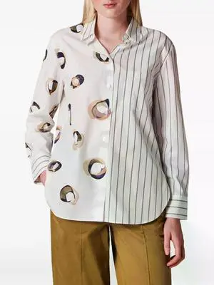 Paul Smith Printed Striped Shirt