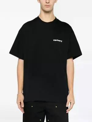 Carhartt Work In Progress Logo-print T-shirt - Black