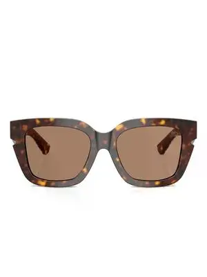 Burberry Tortoiseshell Square Sunglasses - Brown