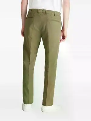 SLOWEAR Pressed-crease Tailored Trousers