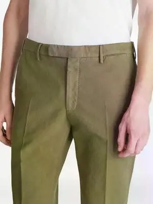 SLOWEAR Pressed-crease Tailored Trousers