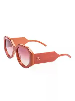 EMMANUELLE KHANH Geometric-frame Sunglasses