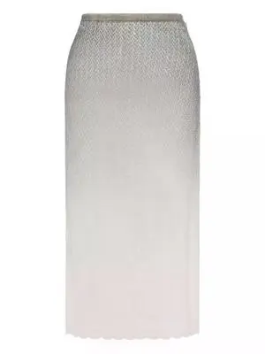 MAISON MARGIELA Ombré-effect Midi Skirt