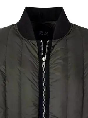 STUDIO TOMBOY Patch-pocket Padded Jacket - Green