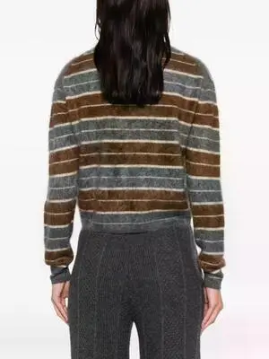 Guest In Residence Striped Knitted Sweater