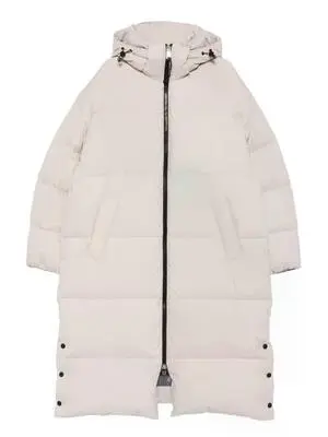 Marc O'polo Hooded Zip-up Padded Jacket - Neutrals