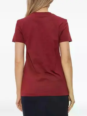 Max Mara Embroidered Tee - Red