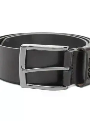 Karl Lagerfeld Logo Buckle Belt - Brown