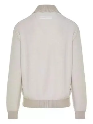 Zegna Zip-up Cardigan - Neutrals