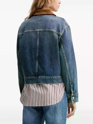Marc O'polo Corduroy-collar Denim Jacket