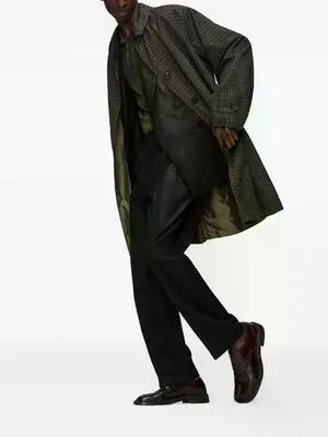 MAISON MARGIELA Coated Finish Pleated Trousers