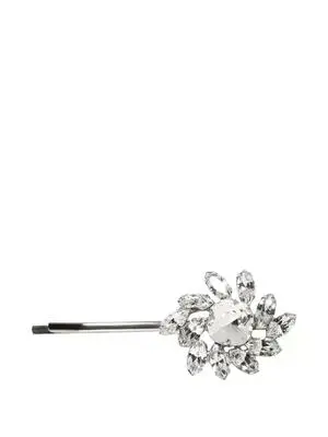 JENNIFER BEHR Crystal Florence Bobby Pin - Silver