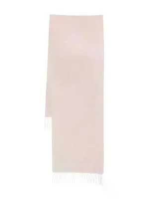 BEGG X CO Plain Fringed Scarf - Pink