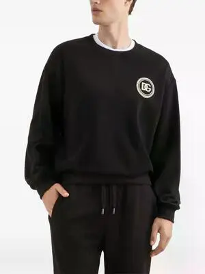 Dolce & Gabbana Logo Patch Sweatshirt