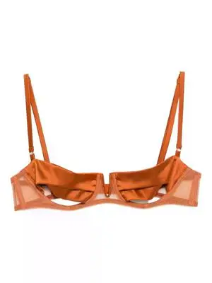 Kiki De Montparnasse Maxim Baclonette Bra - Brown