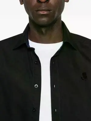 Karl Lagerfeld Logo Detail Shirt - Black
