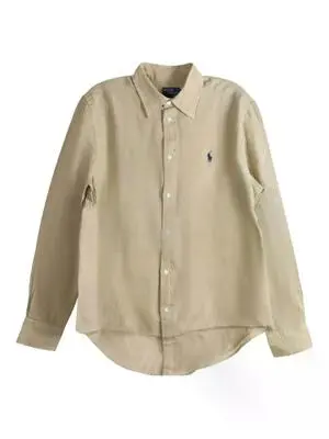 Polo Ralph Lauren Long-sleeve Linen Shirt - Neutrals