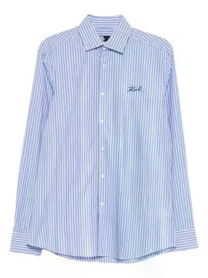 Karl Lagerfeld Striped Shirt - Blue
