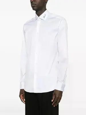 Karl Lagerfeld Logo-embroidered Shirt