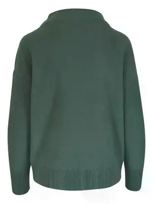 Vince Funnel-neck Sweater - Green