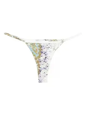 Christopher Esber Absence Printed Bikini Bottoms - White