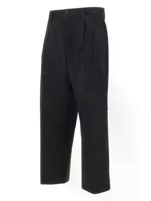 Carhartt Work In Progress Logo-patch Trousers - Black