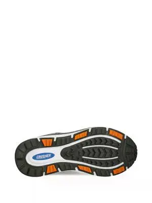 EA7 Logo-print Sneakers - Grey