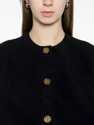 TOTEME Hammered-button Cardigan - Blue