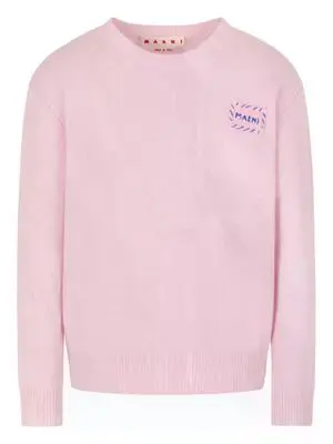 Marni Logo-patch Crew-neck Sweatshirt