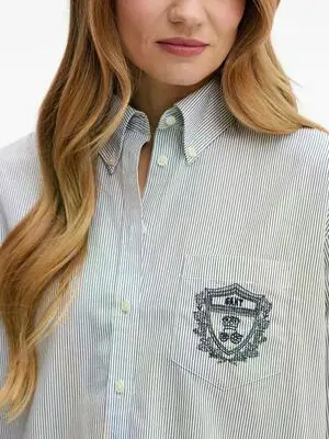 Gant Striped Embroidered Shirt