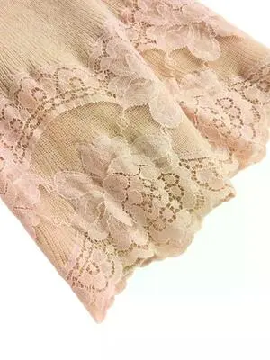 Valentino Garavani Cashmere Leggings With Lace Detail