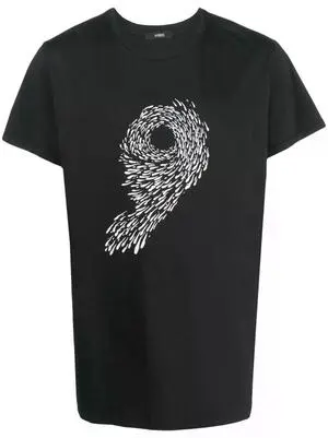 14BROS Graphic-print Cotton T-shirt